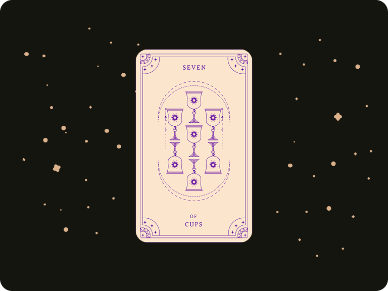 7 of Cups Tarot Card Meaning | Upright & Reversed | Ceerly